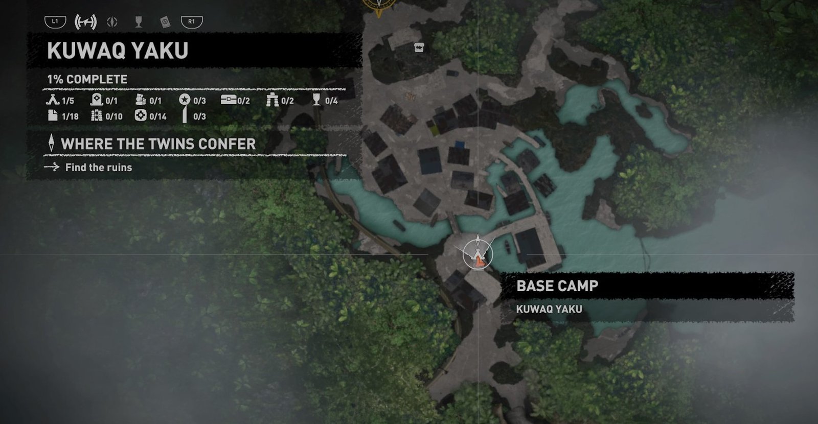 Shadow of the Tomb Raider Kuwaq Yaku Collectibles Guide - Base Camps