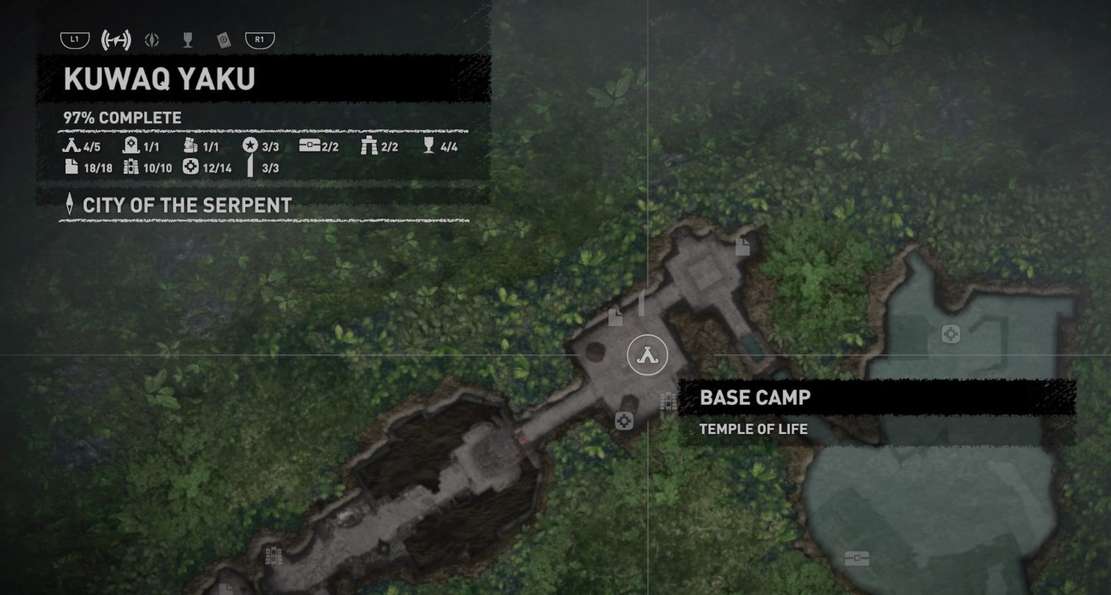 Shadow of the Tomb Raider Kuwaq Yaku Collectibles Guide - Base Camps